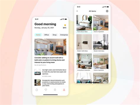 Home Decor Ui Design By Lybcouk On Dribbble