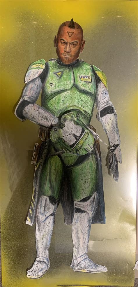 my drawing of clone commander doom if he was in revenge of the sith