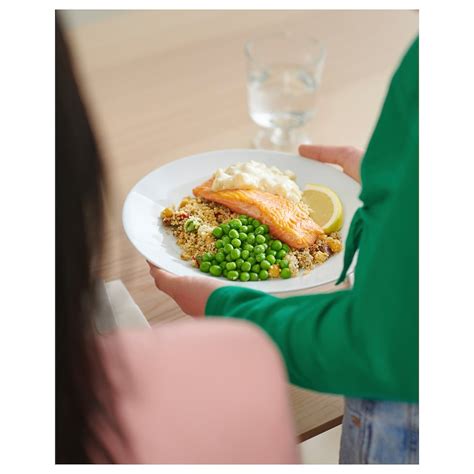 Salmon Fillet Couscous Grilled Veggiescreamy Potato Green Peas Ikea