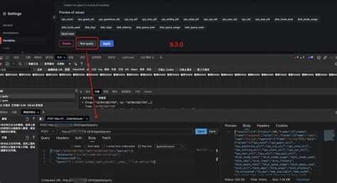 Apidsquery In Variables Not Work In 940 · Issue 65159 · Grafana