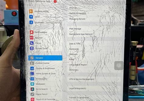 My Ipad 9 Screen Is Cracked Ipro Ampang Kl