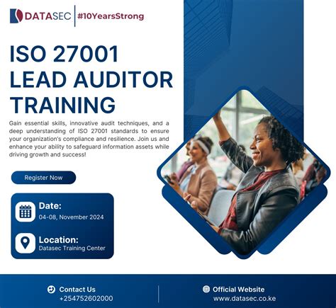 Datasec Africa On Linkedin Iso27001 Leadauditortraining