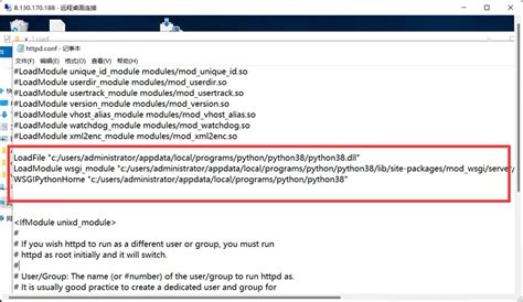 使用阿里云window服务器配置apachepython Flask 阿里云开发者社区