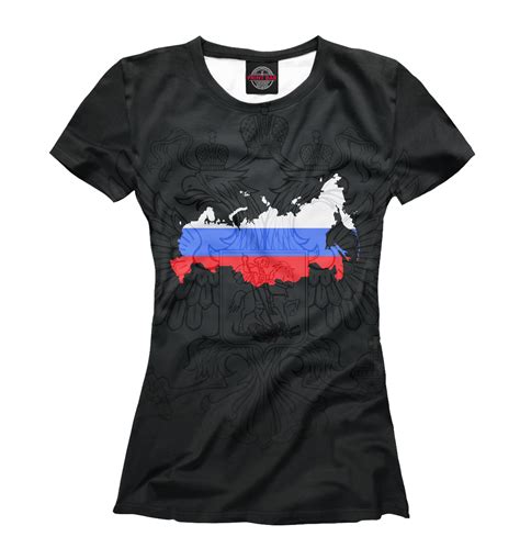 Женская футболка Россия (коллекции Вся Россия) за 1499 ₽ купить в ...