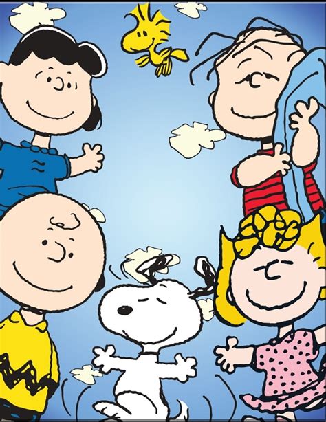 Charlie Brown Characters Snoopy Peanuts Gang Wallpaper