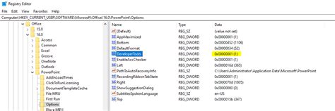 Power Point Developer Tab Microsoft Qanda