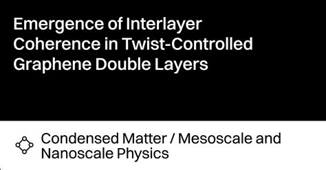 Emergence Of Interlayer Coherence In Twist Controlled Graphene Double Layers