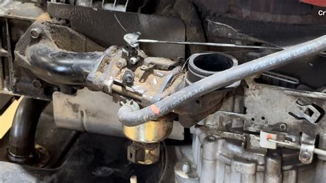 How to change your carburetor on a Briggs & Stratton mower engine - YouTube