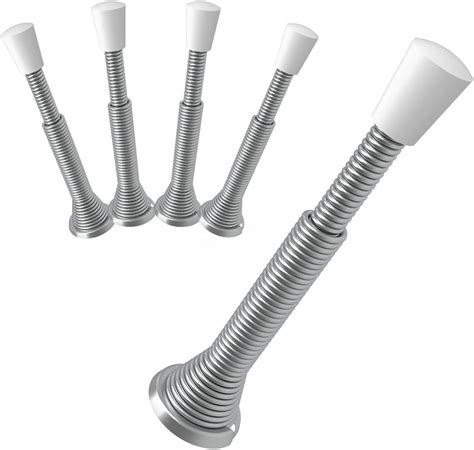 Greatim Telescoping Door Stoppers5 Pack Door Stops 3 To 4 Inch