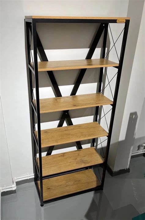 ᐉ Cтелаж Ecoloft Лофт In 2172 Коричневий 23512201 • Краща ціна в Києві Україні • Купити в