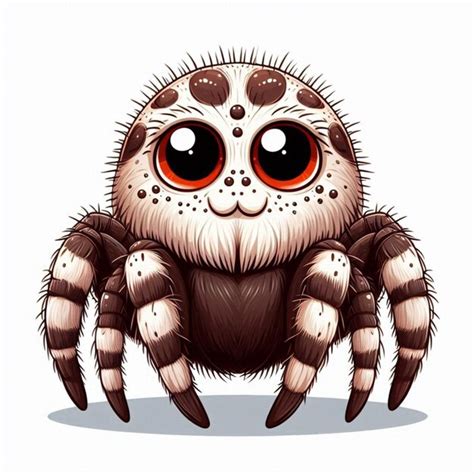 Spider Vector Cartoon Illustration Premium Ai Generated Vector