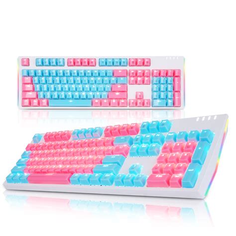 Ck8200 V광축 완전방수 크리스탈 키캡 교체축 사이드 Rgb 게이밍 Abko Ck8200 V광축 완전방수 크리스탈 키캡 교체축 사이드 Rgb 게이밍 Abko