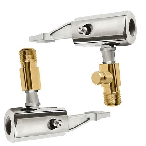 자동차 에어 척 타이어 밸브 퀵 커넥터 범용 교체 타이어 팽창기 커넥터 타이어 노즐 내구성 자동차 에어 펌프 소모품