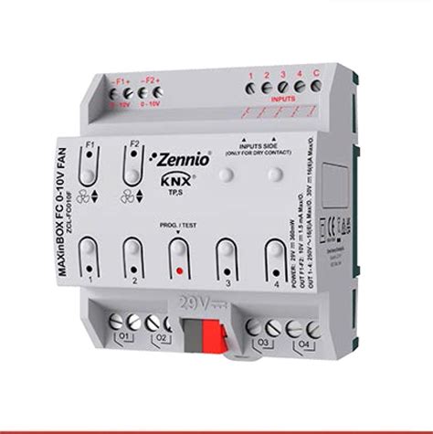 Zennio Maxinbox Fc 0 10v Fan Halius