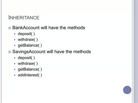 inheritance ppt