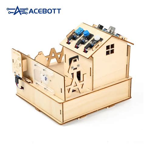 Acebott Qe004 Esp32 Smart Home Iot Basic Starter Kit With Arduino
