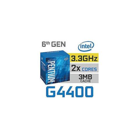 Intel 6th Gen Desktop Processor Intel Pentium Processor G4400 3m