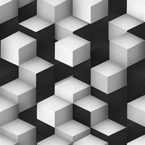 Download Black And White Geometric Cubes Pattern Patterns Online Creative Fabrica Download Black And White Geometric Cubes Pattern Patterns Online Creative Fabrica