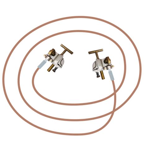 Aterramiento Cable De Cobre Con Terminales Lisos Y Prensas Tipo T Richmind