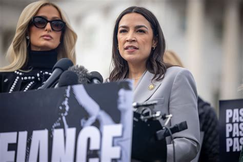 Aoc Praises Paris Hilton As Heiress Advocates Against Ai Generated Sex