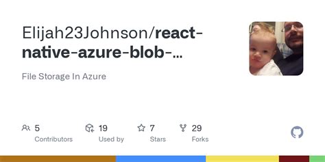 GitHub Elijah Johnson React Native Azure Blob Storage File Storage In Azure