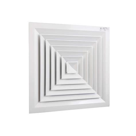 Hvac Air Conditioning Square Diffuser Aluminum Vent Ceiling Diffuser Air Outlet And Air Vent