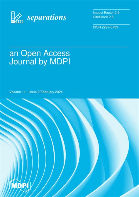 Newissue Issuerelease Openaccess Separations Mdpi
