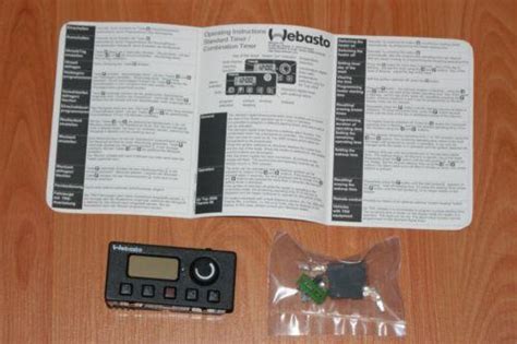 Webasto Diesel Night Boat Cab Heater 7 Day Combi Timer
