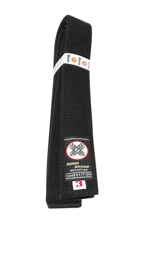 Ronin Brand Deluxe Black Belt – Kinji San
