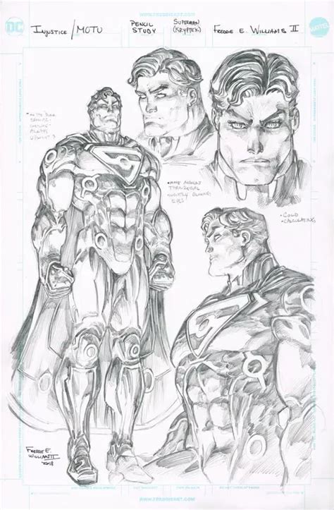 Development Archives Freddie E Williams Ii Comic Books Art Dc