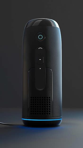 Premium Photo Aipowered Voice Recognition Device Compact And High