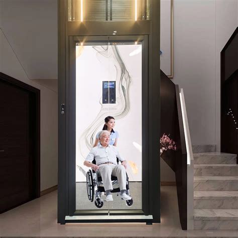 2 Person Small Affordable Accessibility Lifts Home Elevator For Elderly Wheelchair User Home