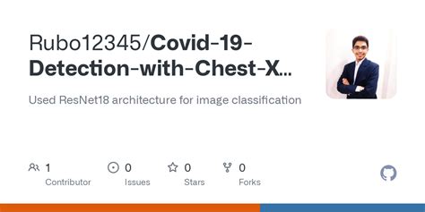 GitHub Rubo Covid Detection With Chest X Ray Using PyTorch Used ResNet Architecture