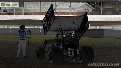 Kyle Larson 57 Finley Farms 2023 Knoxville Nationals By Ryan Broderick