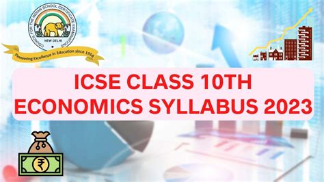 ICSE Class Economics Syllabus Download Revised Class Th Economics Syllabus PDF