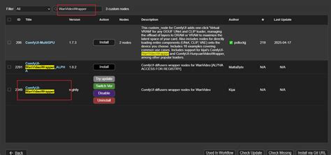 Comfyui Wanvideowrapper Uinodes Comfyui插件和节点中文教学
