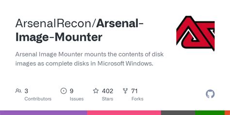 GitHub ArsenalRecon Arsenal Image Mounter Arsenal Image Mounter Mounts The Contents Of Disk