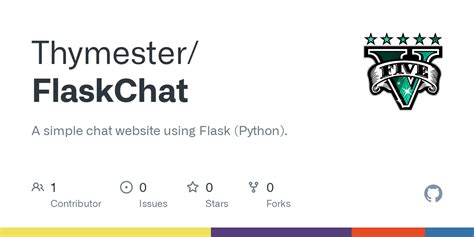 GitHub Thymester FlaskChat A Simple Chat Website Using Flask Python