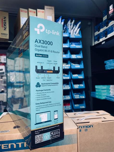 Tp Link Archer Ax Ax Dual Band Gigabit Wifi Router Computers Tech Parts