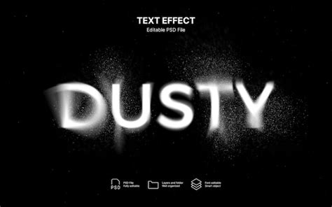 Premium Psd Particle Text Effect