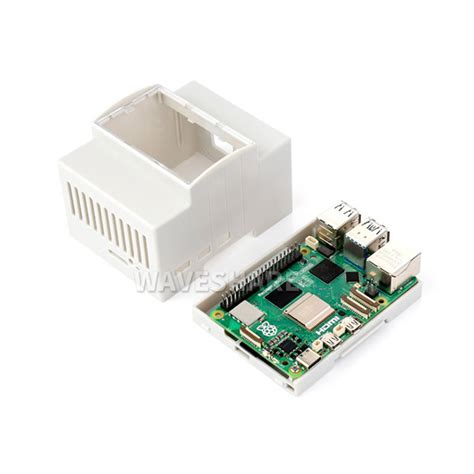 Onpad Ru Пластиковый корпус на Din рейку для Raspberry Pi 5 с прозрачной крышкой Цена 1 190