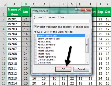 column lock in excel what is it features options and templates