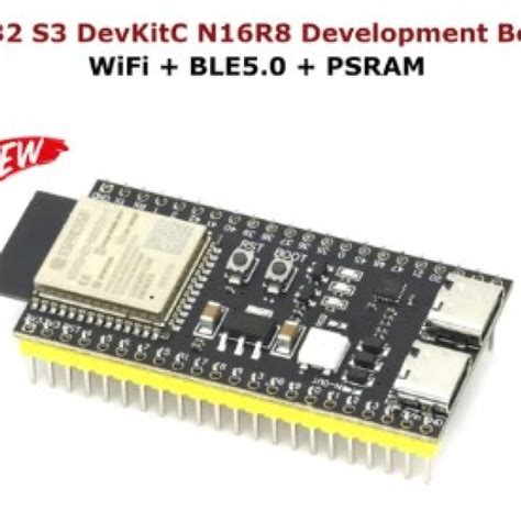 Esp32 S3 Devkitc N16r8 Development Board Wifi Bluetooth Psram Esp 32 Esp32s3 N8r8 Protechnoshop