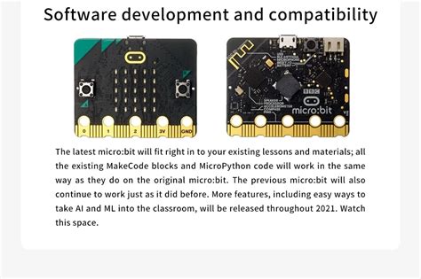 bbc microbit v2 micro bit v2 v1 5 development board updated from