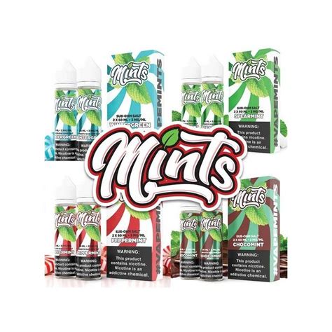 Mints E Liquid 60ml X2