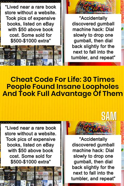 Cheat Code For Life 30 Times People Found Insane Loopholes And Took