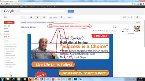 Gmail Putting Spacing Between Images In Html Email Stack Overflow
