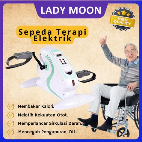 Jual Lady Moon⭐GARANSI 1 TAHUN⭐Sepeda terapi Alat Terapi Stroke Manula Fisioterapi Kaki & Tangan ...