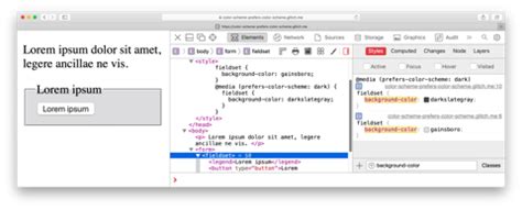Improved Dark Mode Default Styling With The Color Scheme CSS Property And The Corresponding Meta