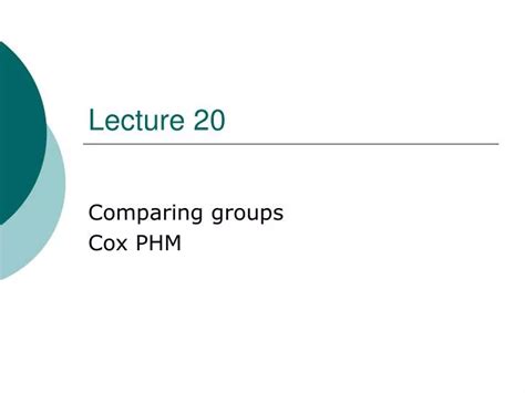 Ppt Lecture 20 Powerpoint Presentation Free Download Id1818308